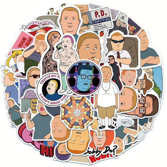 King of the Hill Stickers Vinyl Stickers Waterproof - Etsy