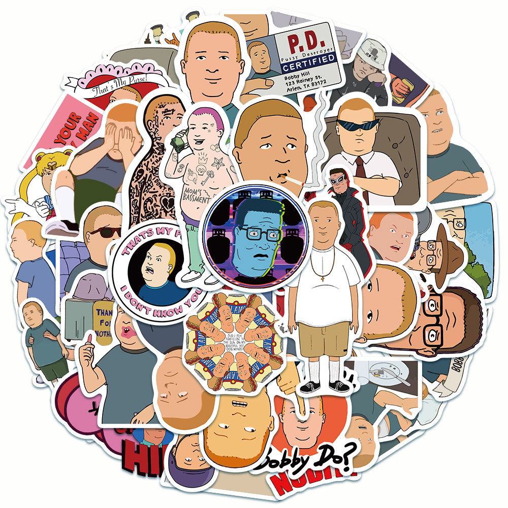 King of the Hill Stickers Vinyl Stickers Waterproof - Etsy