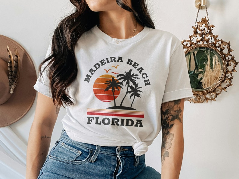 Madeira Beach Shirt, Madeira Beach Florida Shirt, Madeira Beach Holiday ...