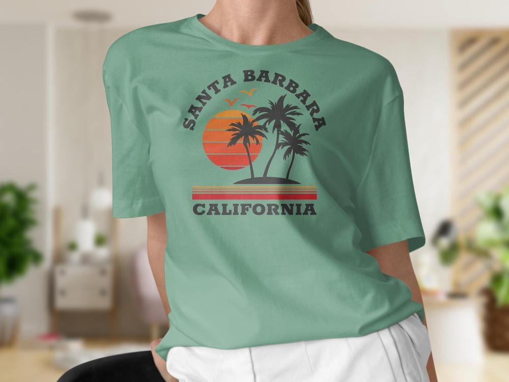 Santa Barbara Shirt, Santa Barbara California Shirt, Santa Barbara ...