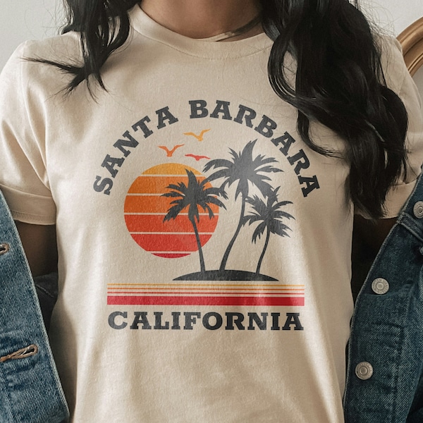 Santa Barbara Shirt - Etsy