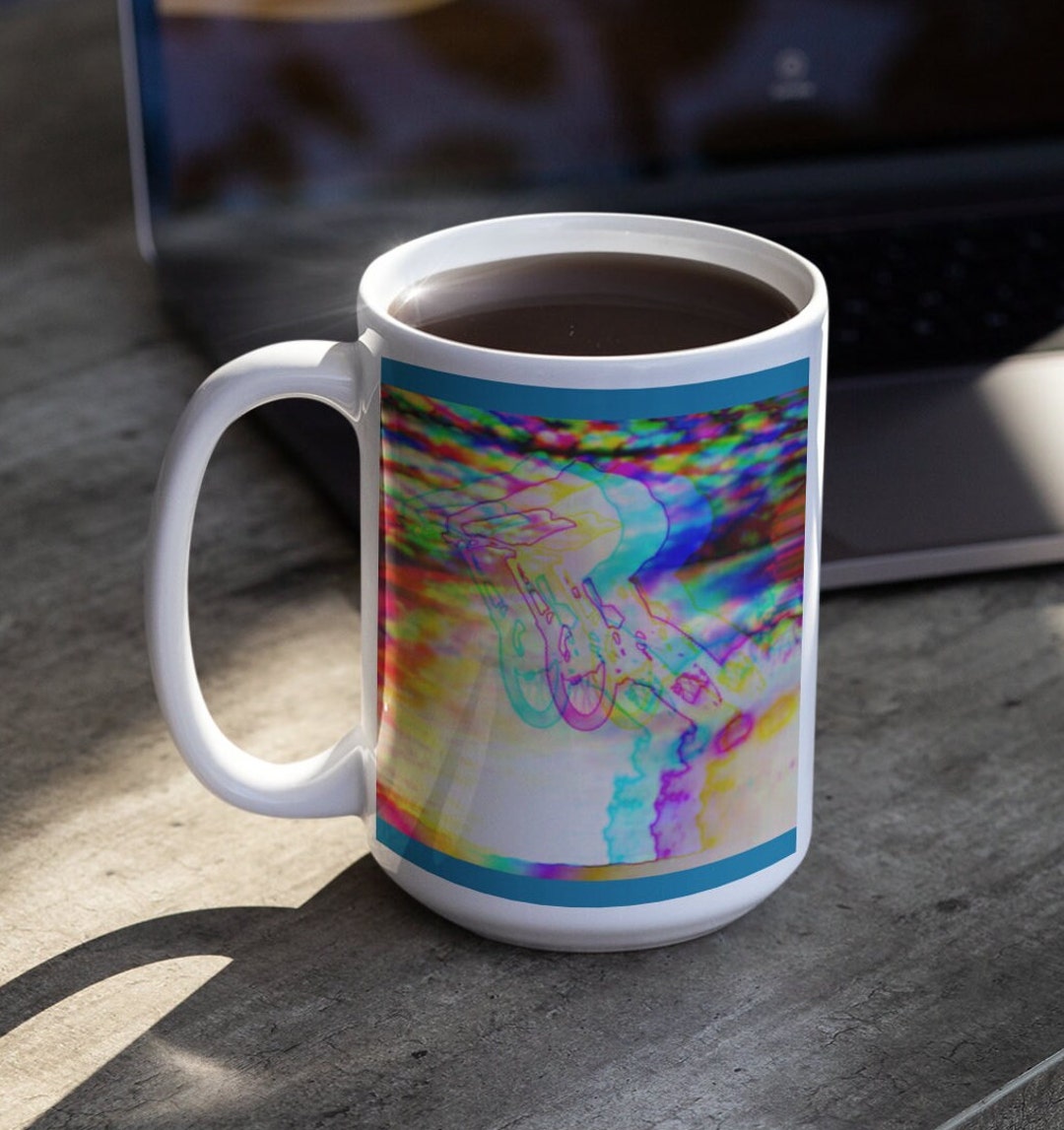 BMX Rider - Custom Design Coffee Mug - BMX Rider at Sunrise - Gift for ...