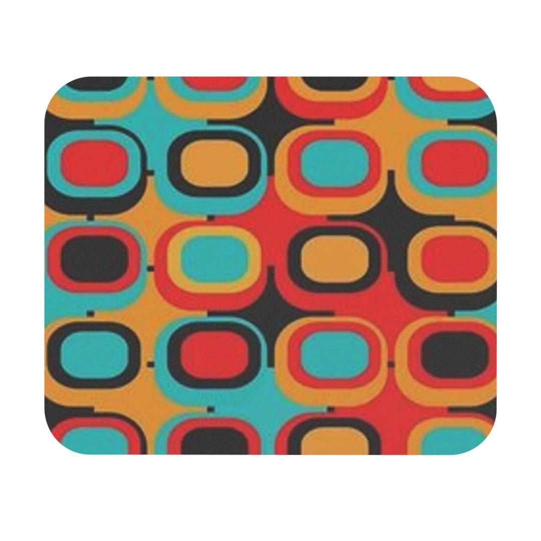 ATOMIC RETRO Vintage Style Mod 60s MCM Mouse Pad - Etsy