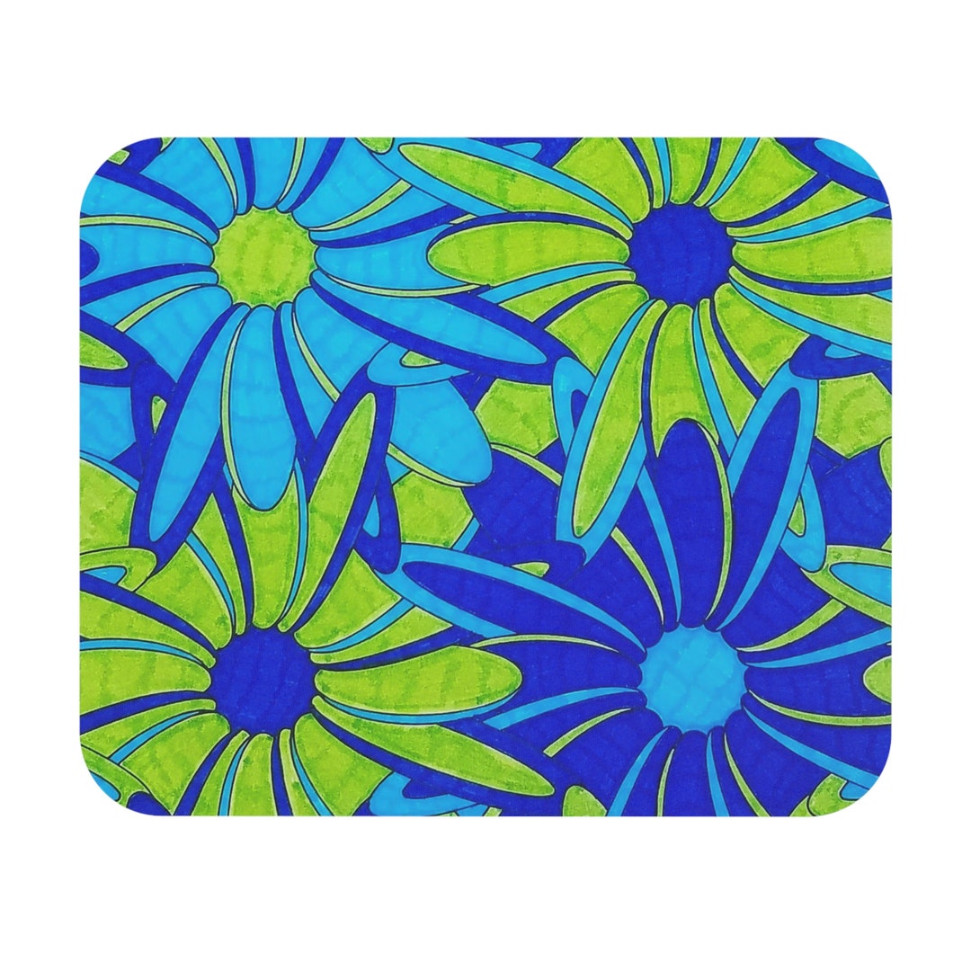 Hand Colored Mouse Pad - Designs to Color - Custom Colored Mouse Pad ...