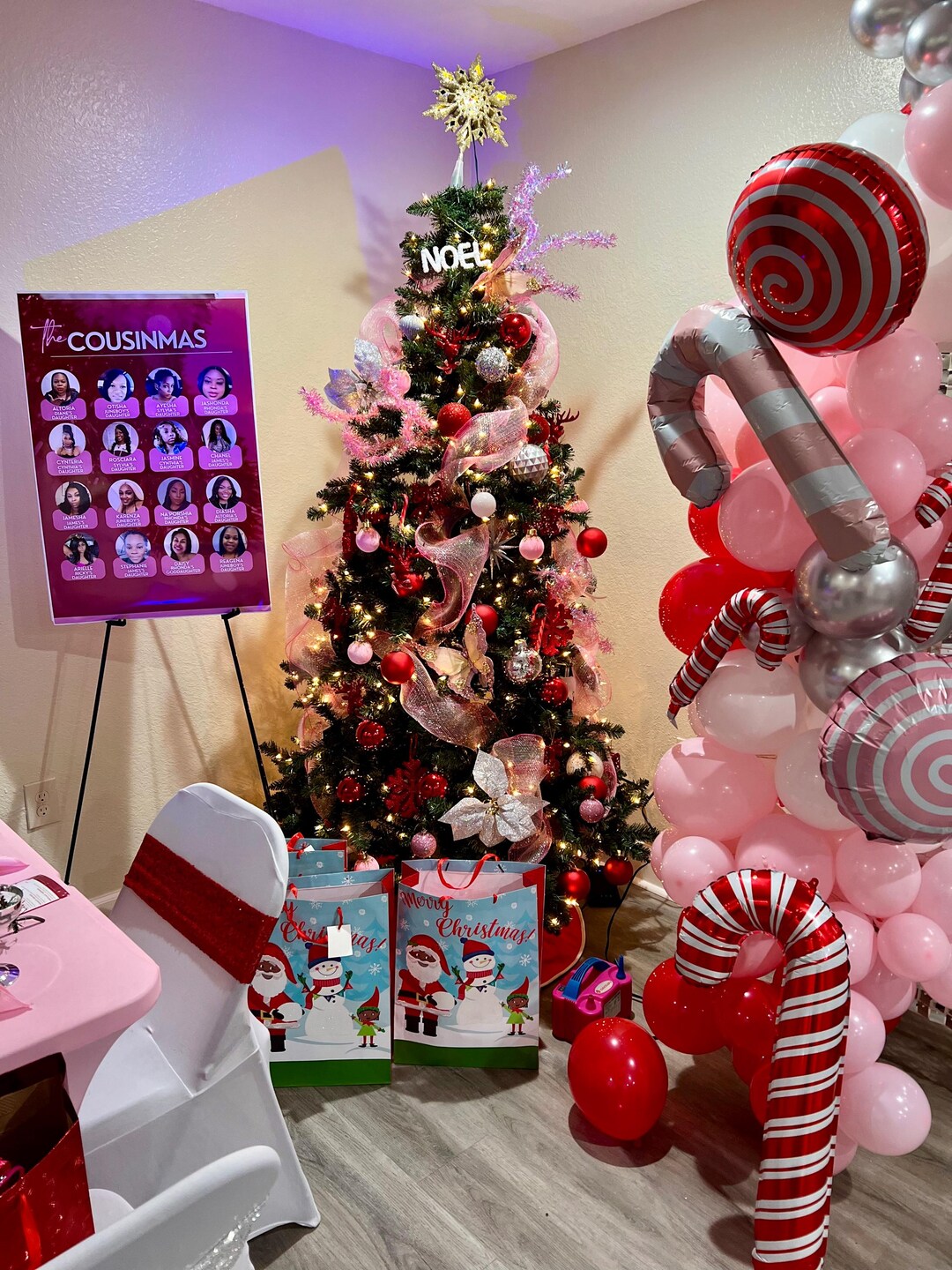 EDITABLE Elegant Holiday Party Invitation, Pink Party Invitation, Party ...