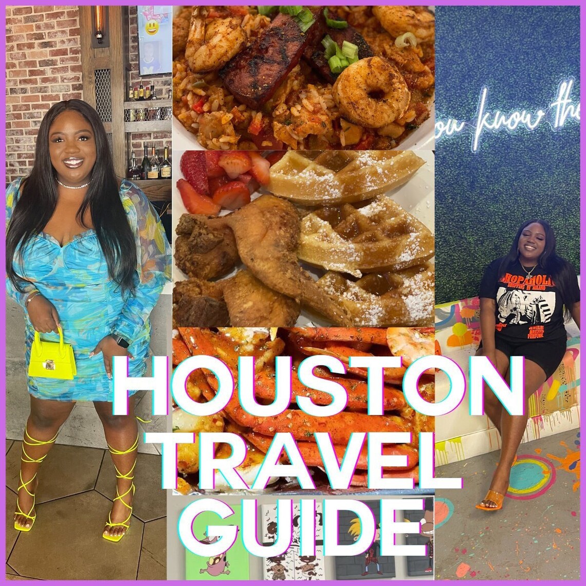 Houston, Texas || Travel Guide I Birthday Weekend Itinerary Template ...