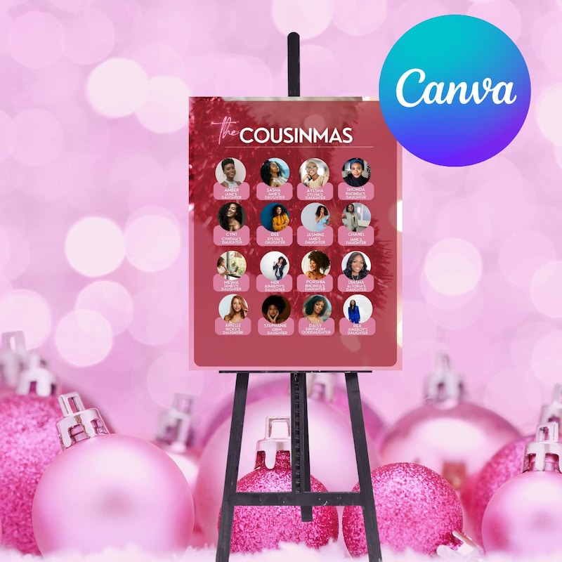 Christmas Poster Board - Etsy