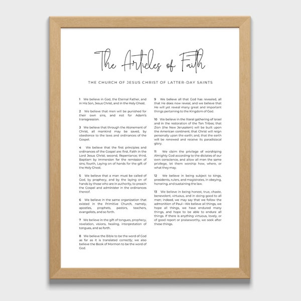 Faith Poster - Etsy