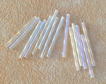 Twisted Bugle Beads - Etsy