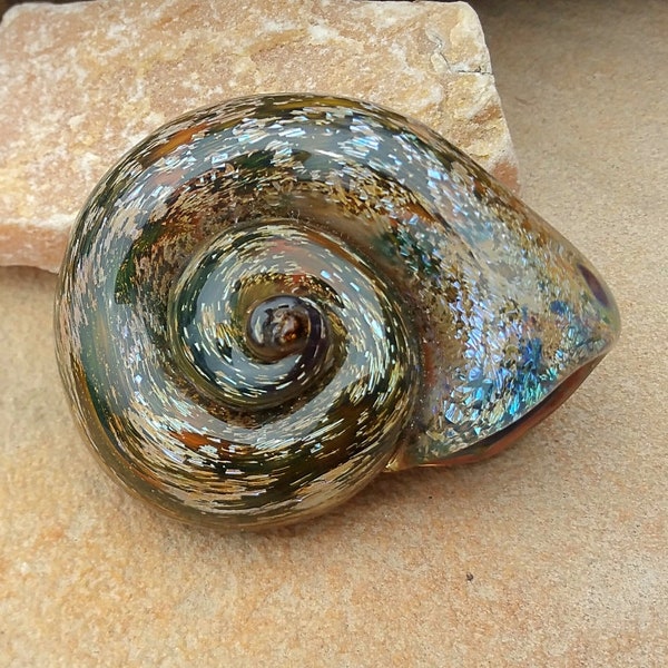 Lampwork Shell Beads - Etsy