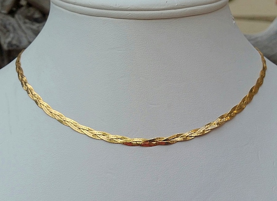 14 kt gold herringbone chain store