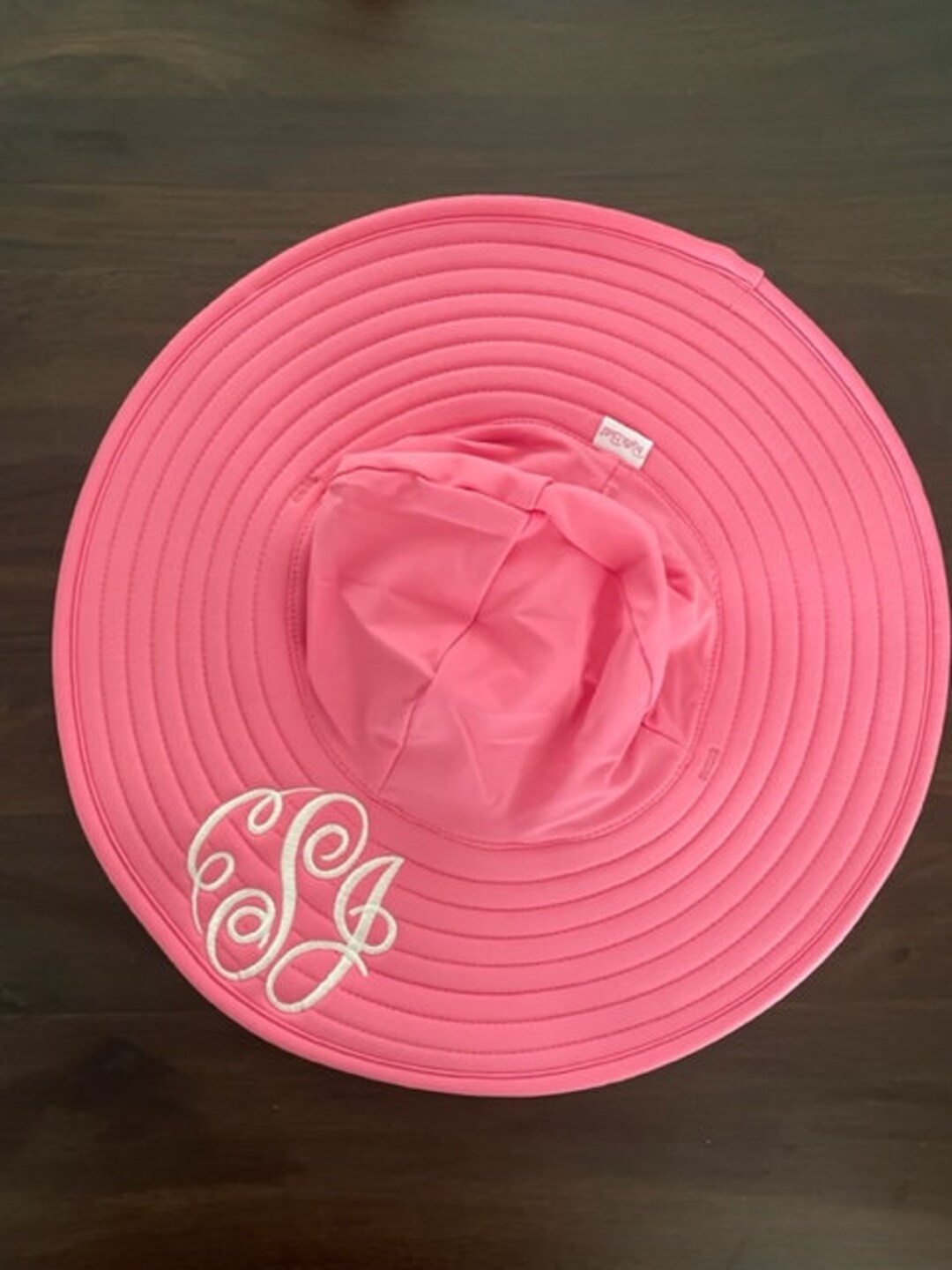Custom Monogram Sun Hat UPF 50 - Etsy