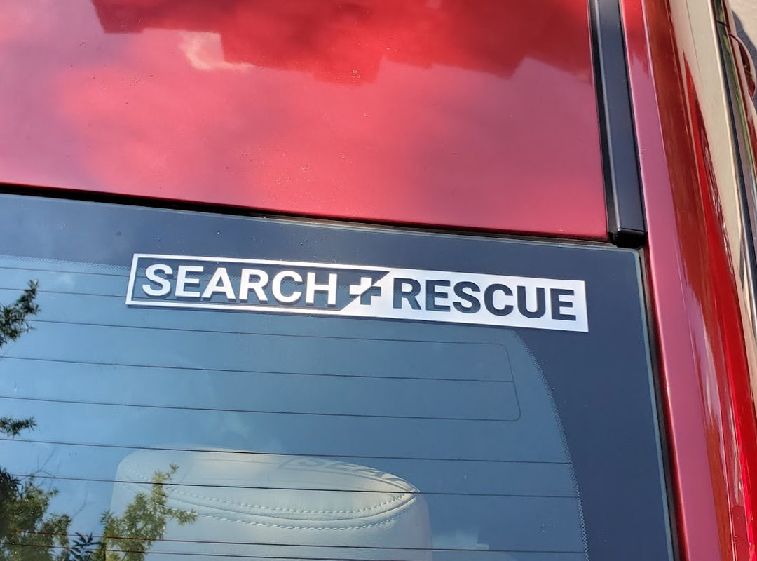 Search & Rescue Bumper Sticker - Etsy