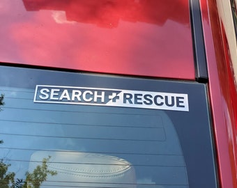 Search and Rescue SIZE Vinyl Decal Sticker Car Truck Laptop Wall - Etsy