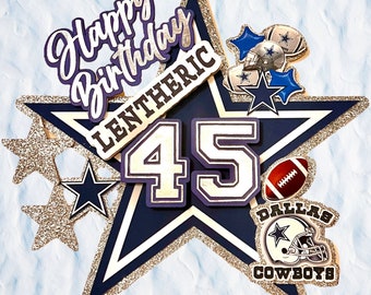 Dallas Cowboys Toppers - Etsy
