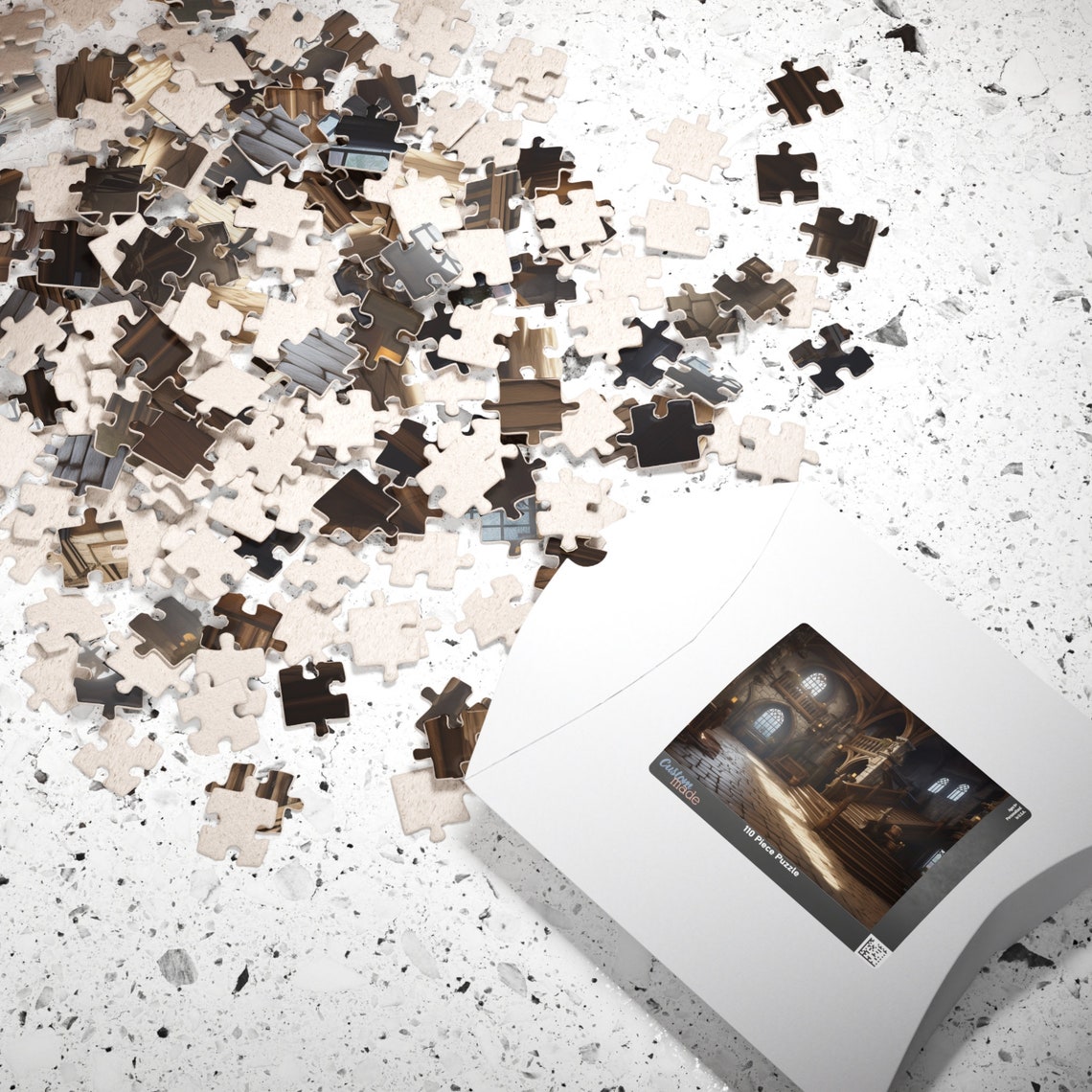 Inside the Castle Jigsaw Puzzle, Family Fun Time, Great Gift Idea. - Etsy