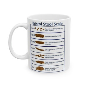 Bristol Stool Chart Mug Birthday Office Friendship Work Gift Love Funny ...