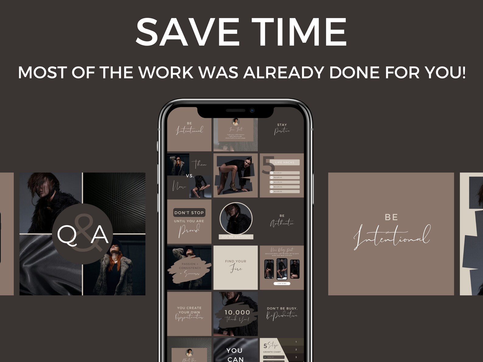 240 Minimal Instagram Templates, Social Media Templates, Instagram Post ...