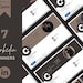 7 Linkedin Banner Templates, Editable Dark Brown Linkedin Banner ...