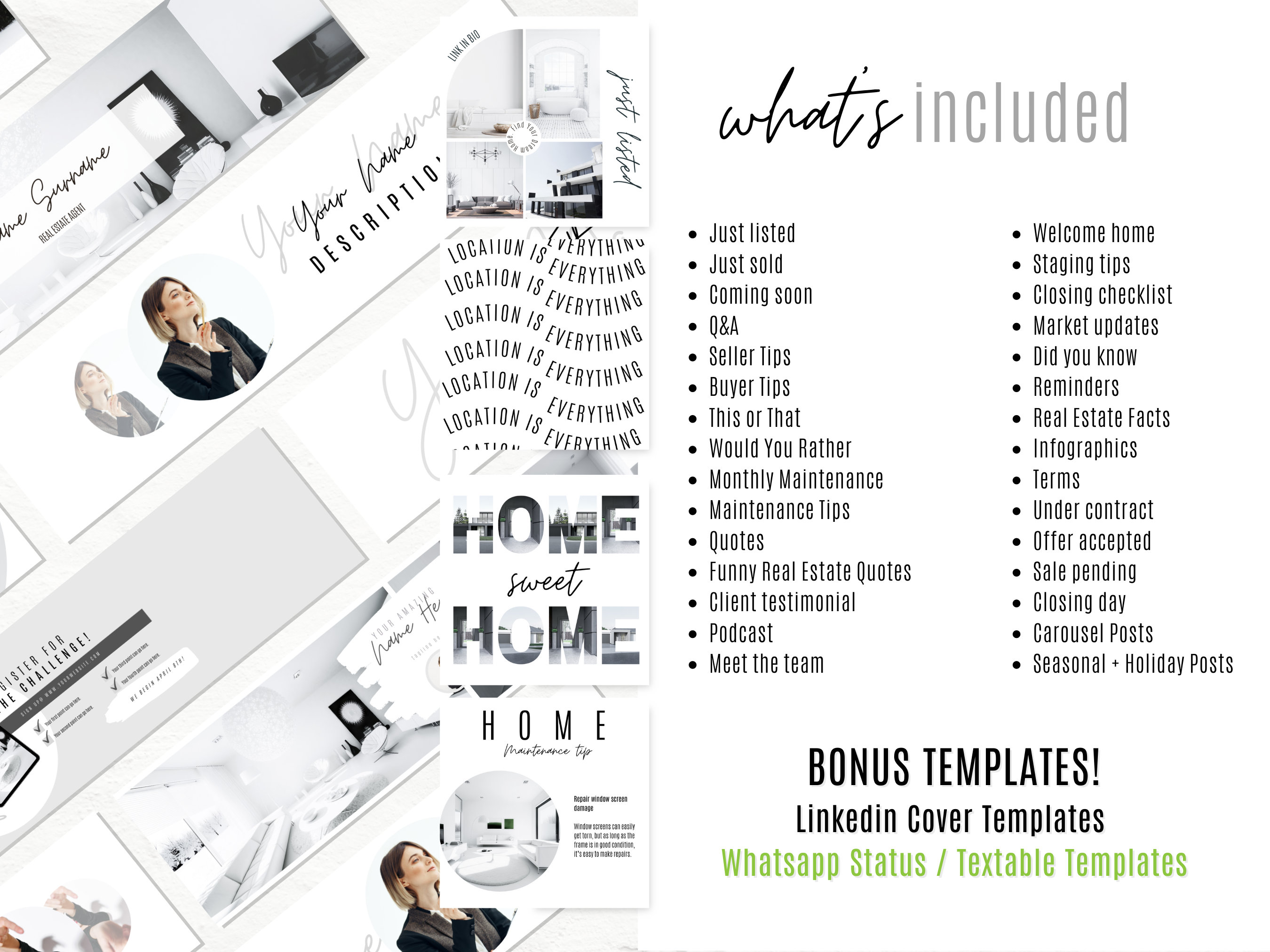 1000 Realtor Linkedin Templates, Linkedin Banner Canva Template ...