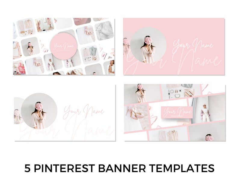 35 Pinterest Templates Canva, Pink Pinterest Pin Templates, Pinterest ...
