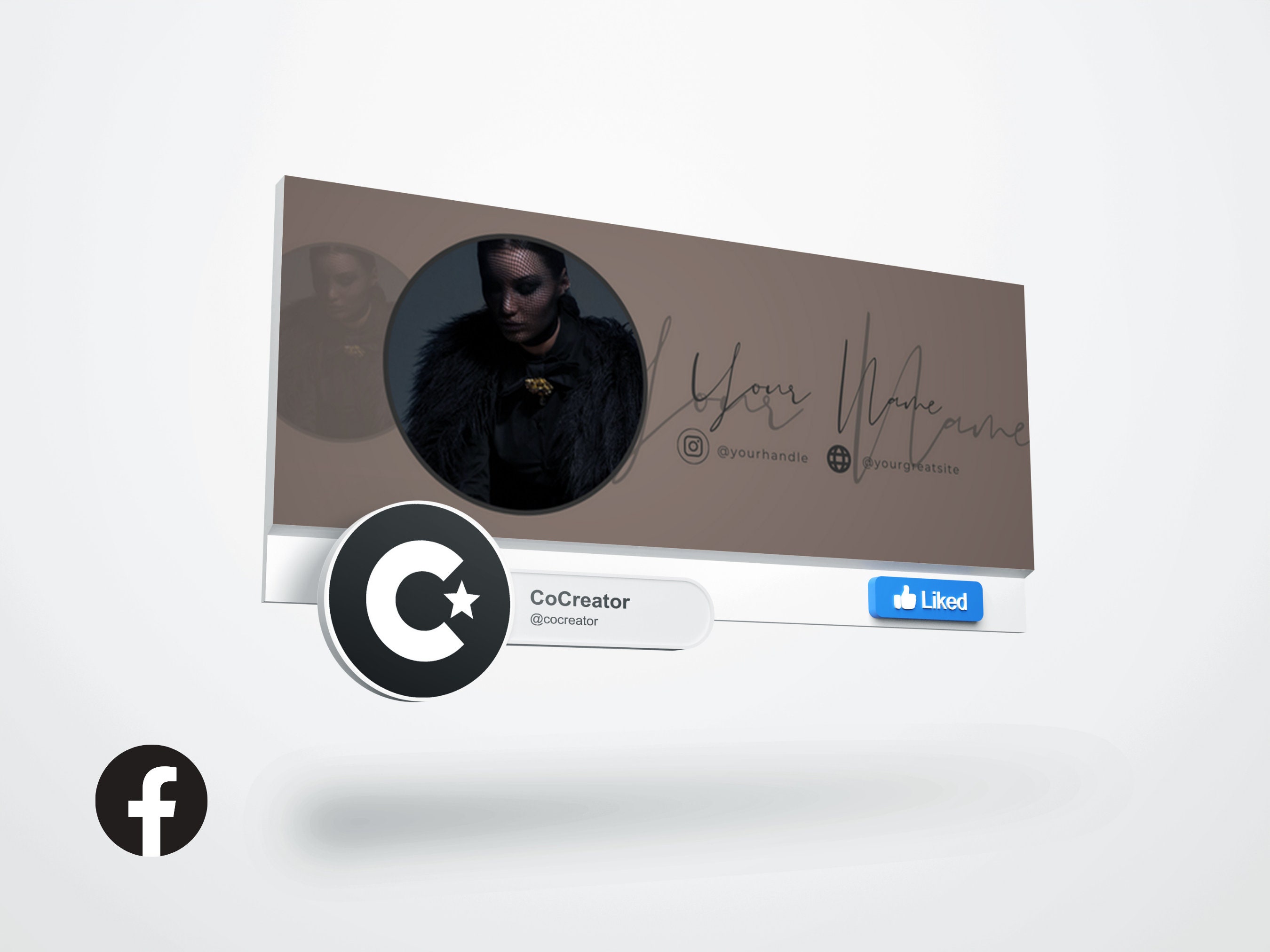 7 Facebook Cover Templates, DIY Facebook Banner, Facebook Banner ...