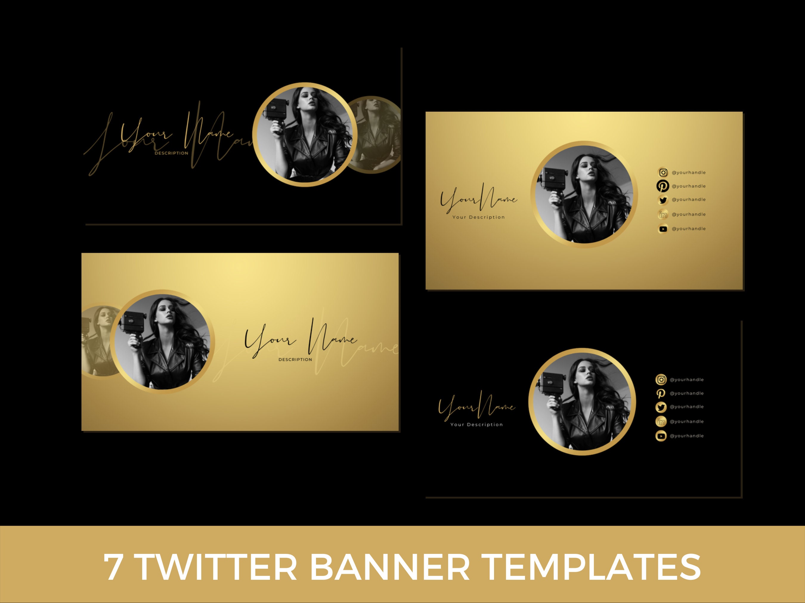 7 Facebook Cover Templates, DIY Facebook Banner, Facebook Banner ...