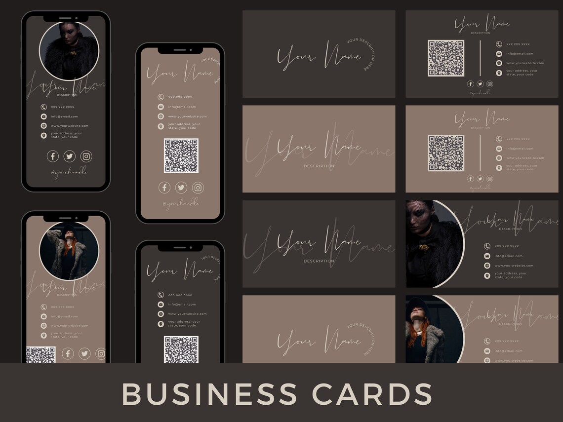 Branding Kit, Pinterest Template, Address Label, Letterhead Template ...