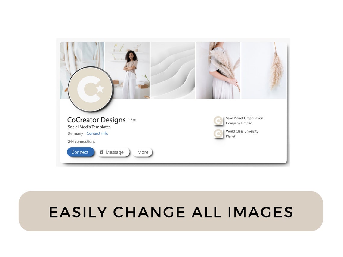 7 Linkedin Banner Templates, Editable Minimalist Linkedin Banner ...