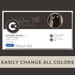 Dark Brown Linkedin Banner Templates, Aesthetic Profile (DIY Canva) - Etsy