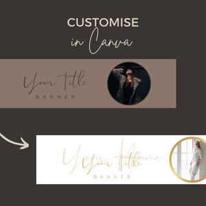 7 Linkedin Banner Templates, Editable Dark Brown Linkedin Banner ...