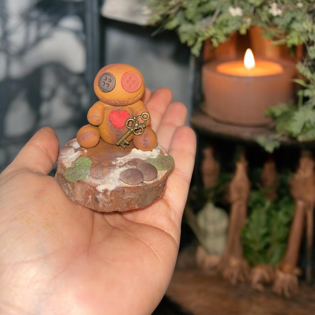 Voodoo Doll Polymer Clay Sculpture - Etsy