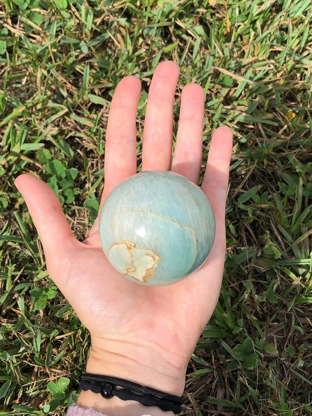 Green Moonstone Sphere - Etsy
