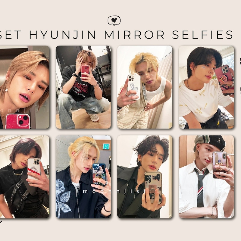 Hyunjin Photocard - Etsy