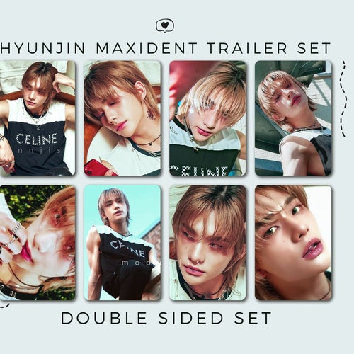 SET Hyunjin Stray Kids MAXIDENT ERA Photocard Set Maxident - Etsy