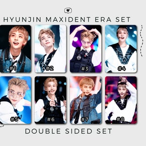 SET Hyunjin Stray Kids MAXIDENT ERA Photocard | Set Maxident Shows ...
