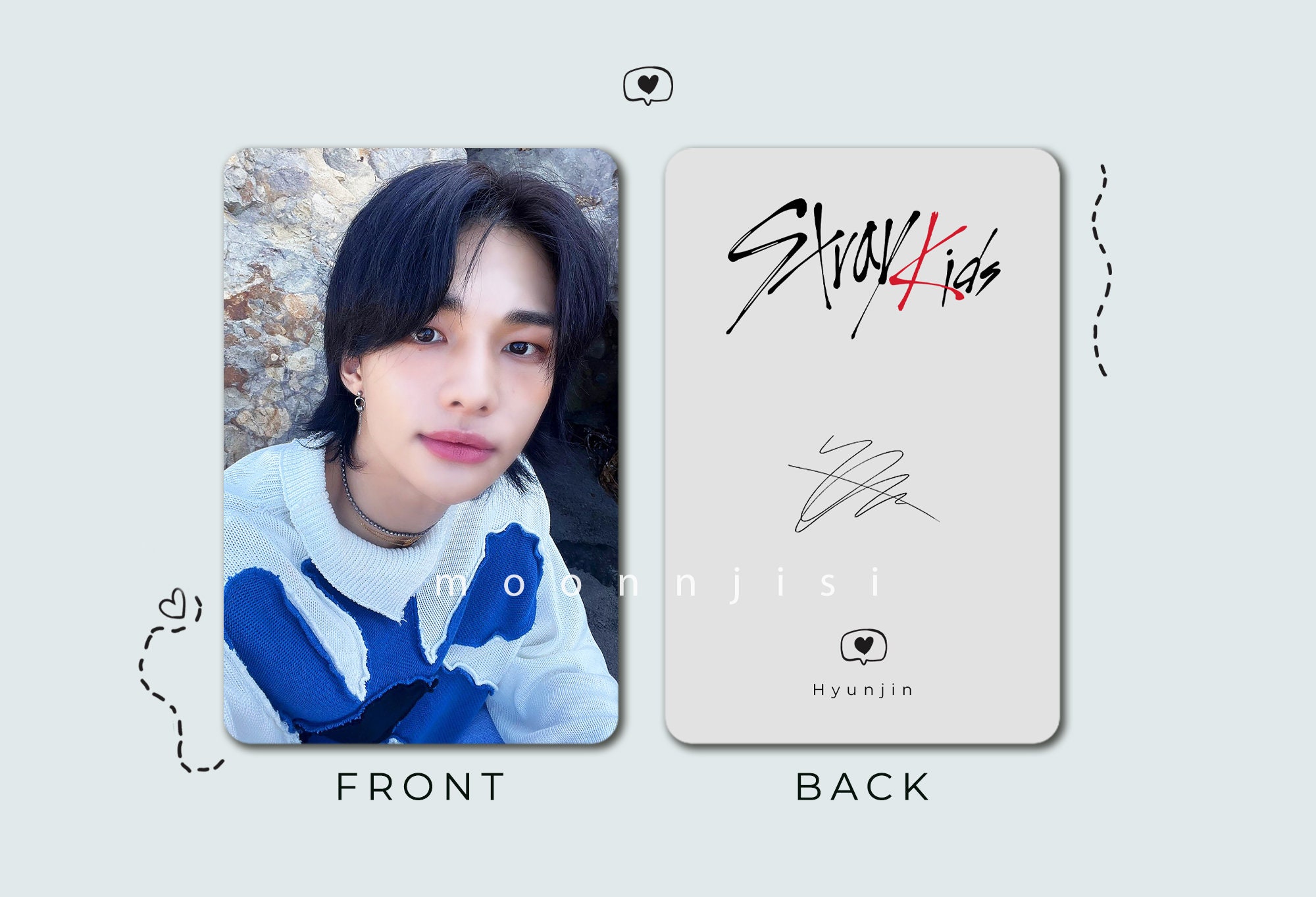 SET 8 Hyunjin Stray Kids Photocard Set Photocards Kpop - Etsy Australia