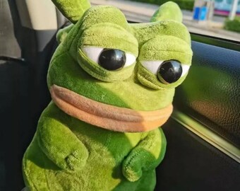 Pepe the Plush - Etsy