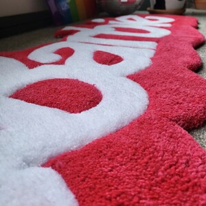 Barbie Logo Handmade Tufted Rug - Etsy