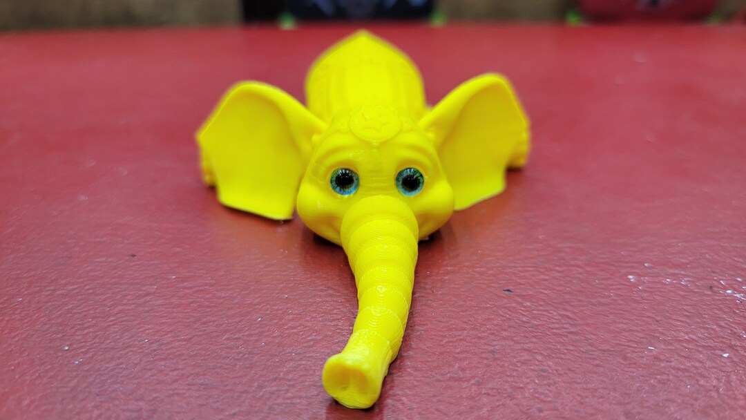 Flexible Circus Elephant. Articulated Balancing Fidget Sensory Toy ...