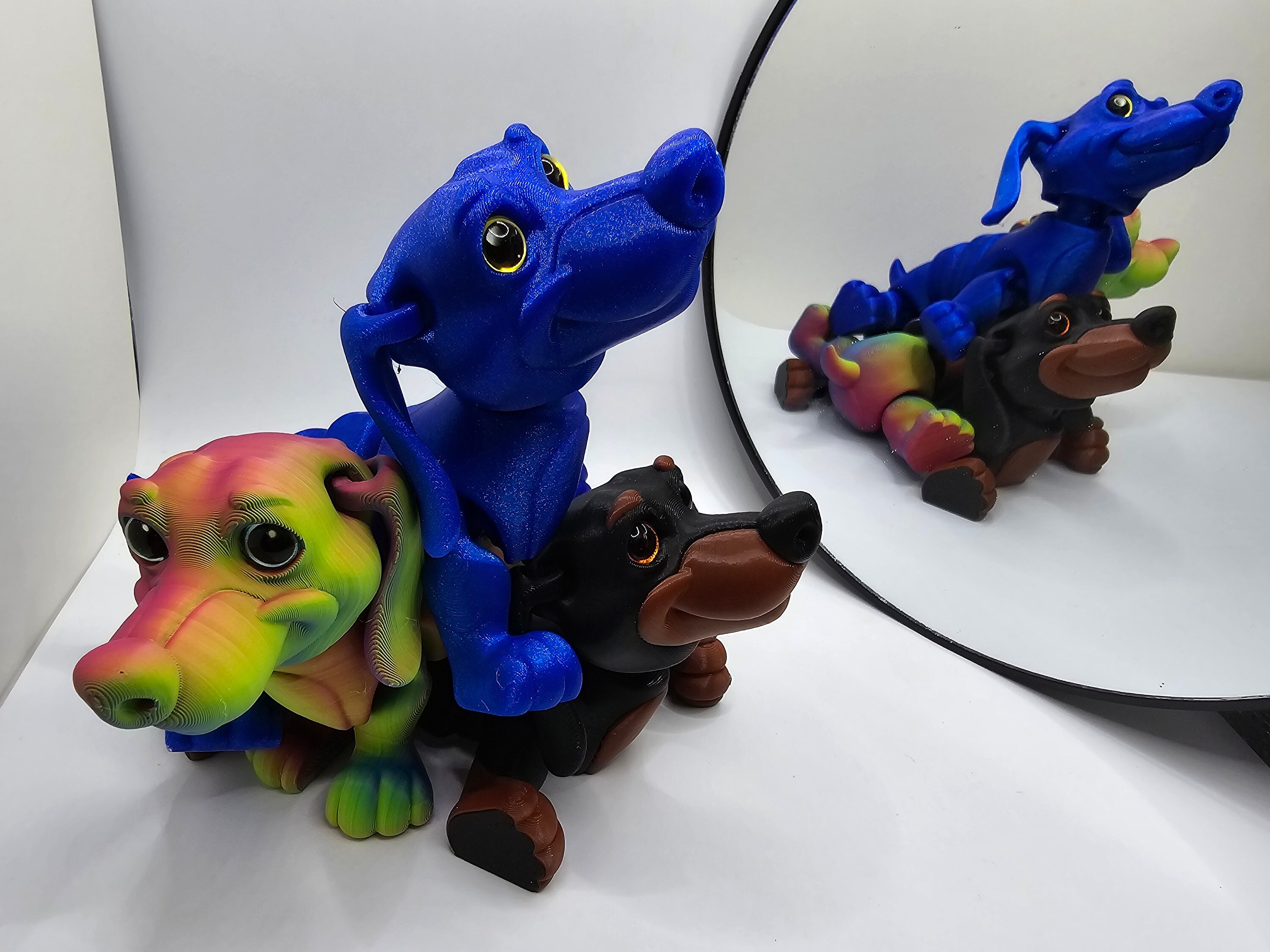 Adorable Dachshund is a Fun Articulated Weiner Dog With a Poseable Head ...