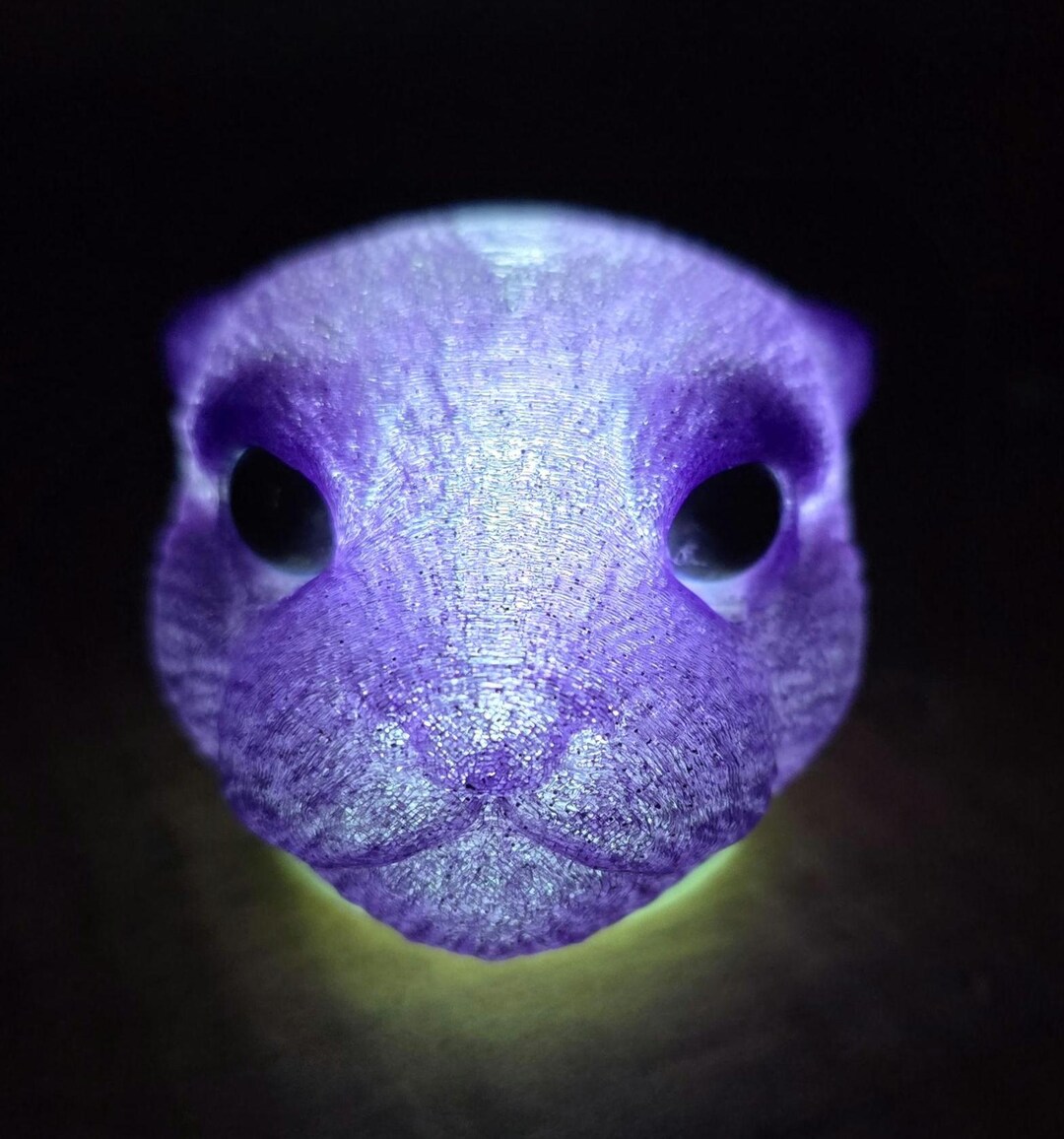 Baby Otter Color Changing Tealight Magnet. Fun Custom Model & Eye ...
