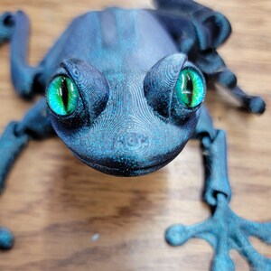Frog Articulated Fidget ADHD Sensory Desk Toy Fun Beautiful Realistic ...