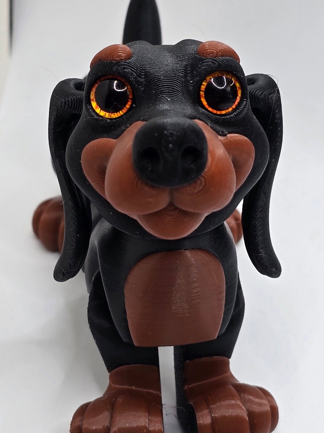 Adorable Dachshund is a Fun Articulated Weiner Dog With a Poseable Head ...