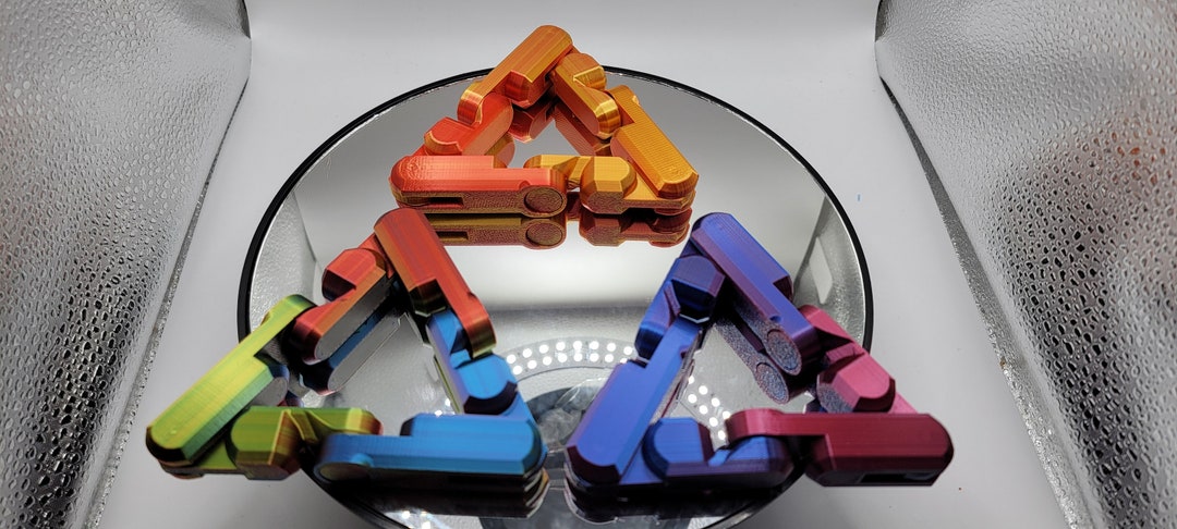 Infinity Flipper Fun Fidget ADHD Sensory Toy Triangle Cube Quality ...