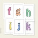 54 Uppercase Lowercase Alphabet Coloring Pages for Kid Printable ABC ...