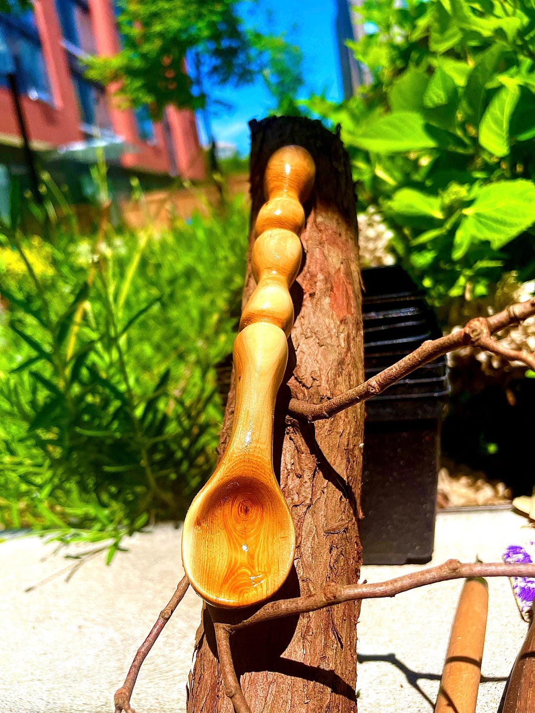 Handcarved Eastern Red Cedar Spoon - Etsy