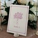 Bridal Shower Table Number Sign Template Floral Table Numbers Printable ...