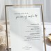 Cake Flavor Sign Template | Printable Cake Table Sign | Modern Dessert ...