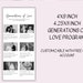 Generations of Love Program Template Loving Families - Etsy